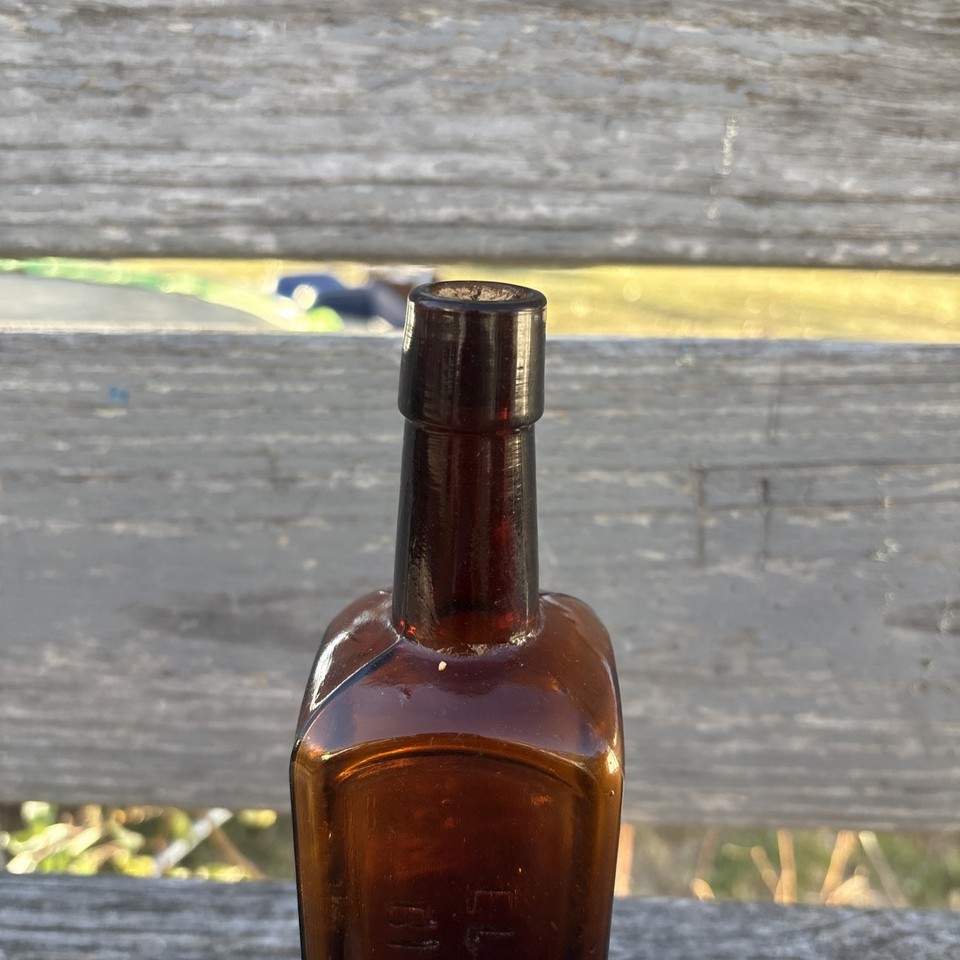 Antique H. E. Bucklen Co. Electric Bitters Amber Bottle Chicago ...