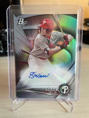 2022 Topps Bowman Platinum Baseball Jordan Viars Auto Topp-55 | eBay