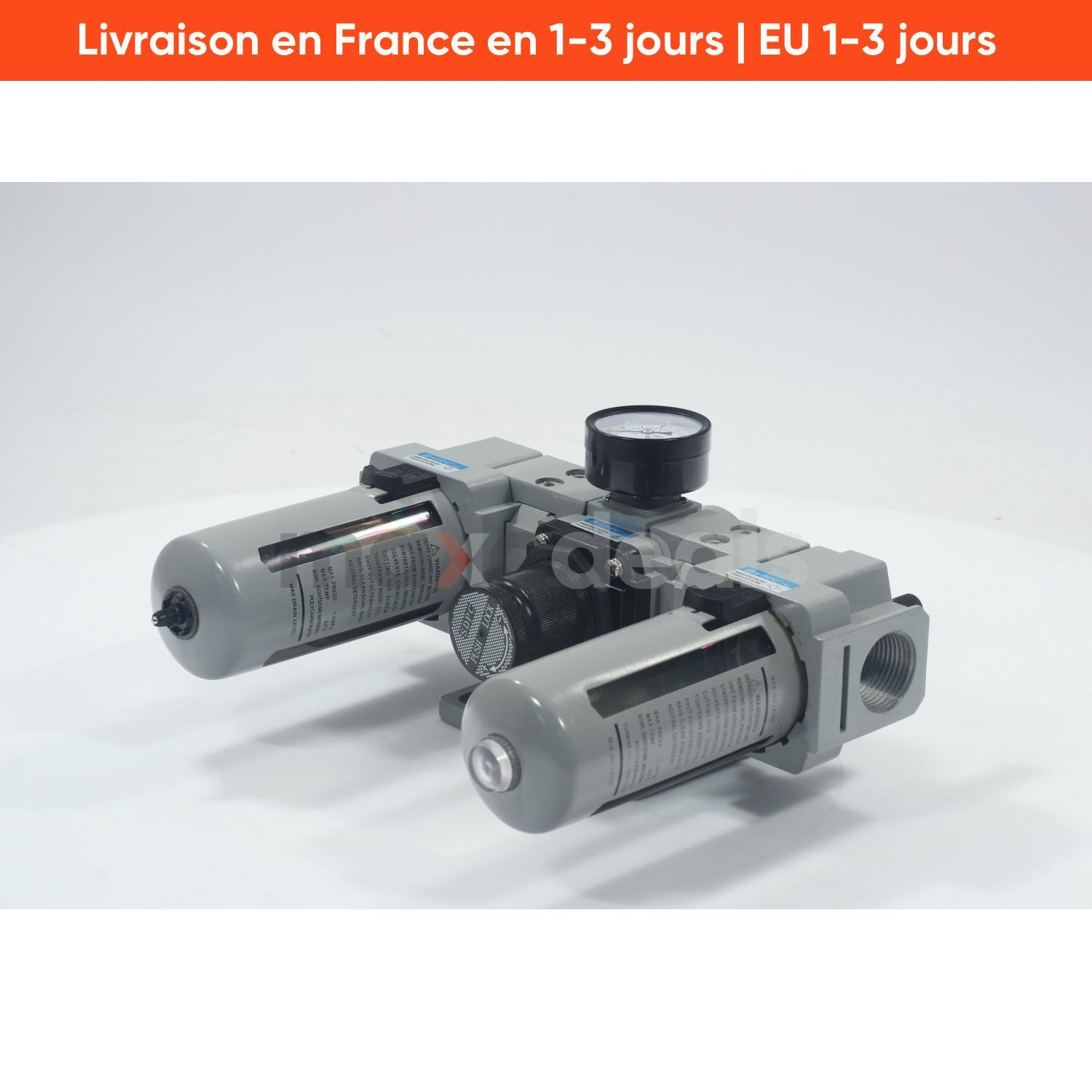 Sdpc FM2-50-10-C Filter + Regulator + Lubricator New NFP | eBay