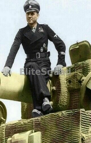 WW2 Picture German Panzer Ace Waffen 1st Lieutenant Michael Wittman ...