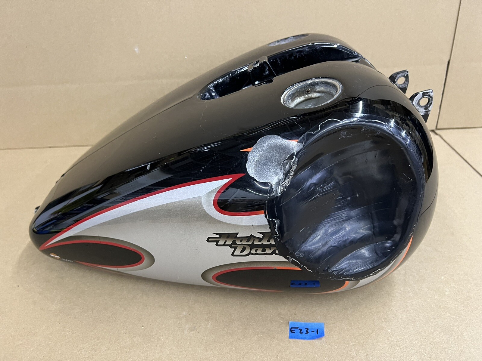 2002 OEM Harley-Davidson Dyna Wide Glide FXDWG Gas Tank Numbered DENTED ...