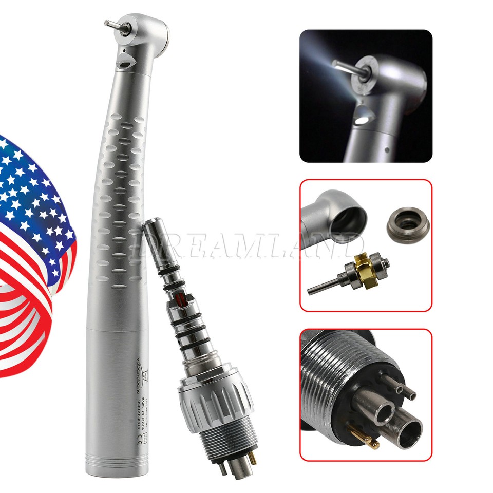 Dental Fiber Optic High Speed Handpiece Turbine Fit KaV MULTIflex LED 6 ...