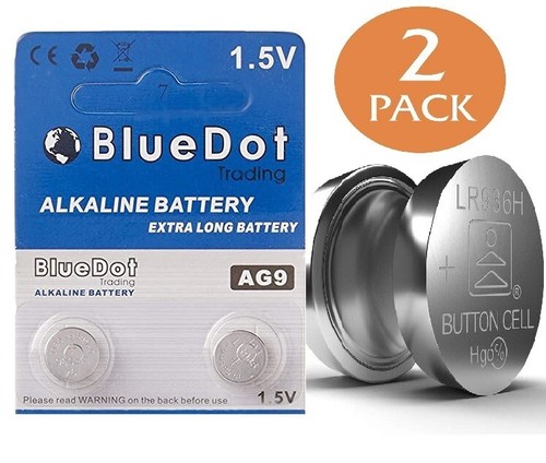 2 Pack Exp *2028 AG9 Battery 394A 394 SR936SW LR936 LR45 SR45 SR93 194 ...