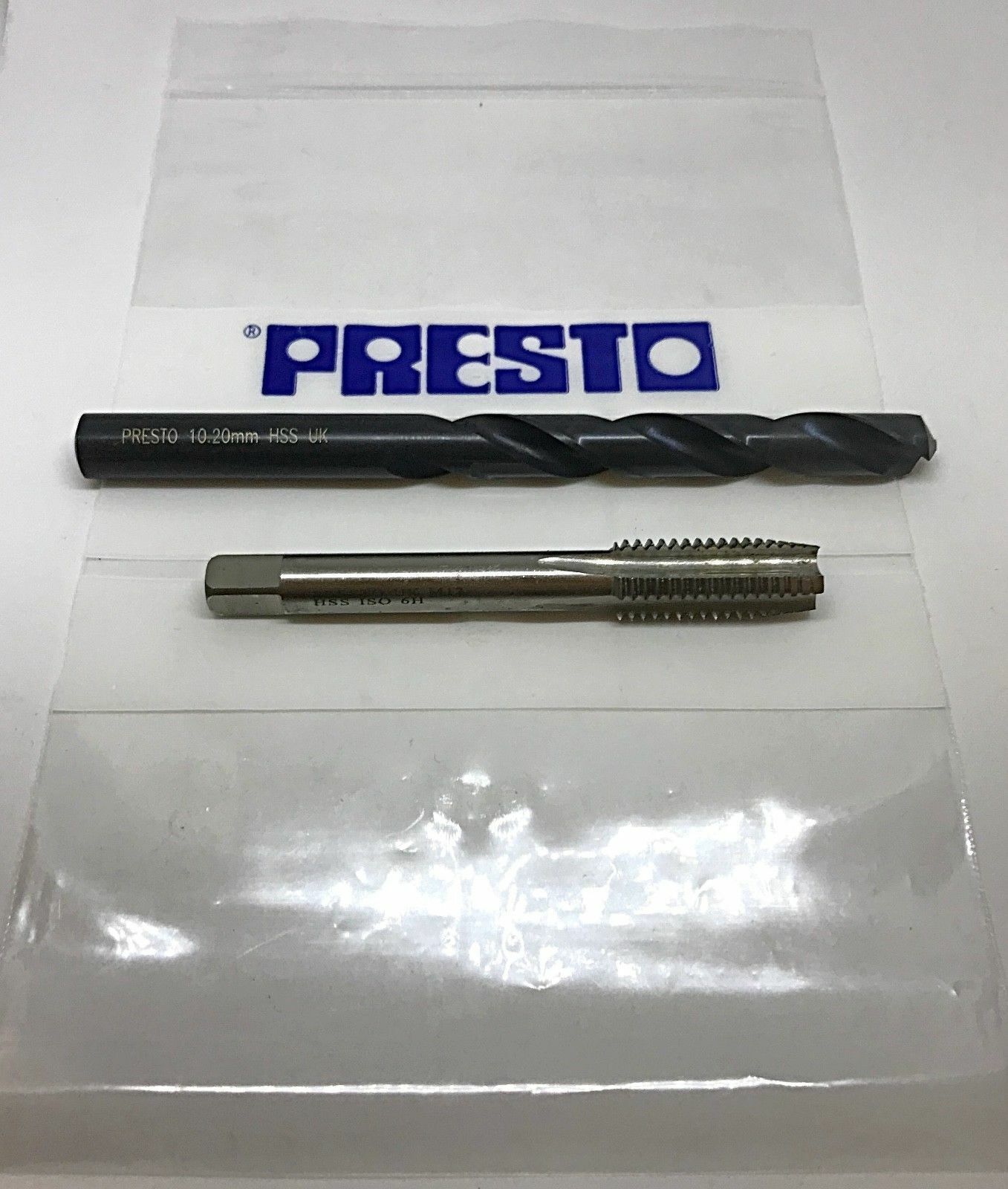 Presto Metric Tap Drill HSS Second Tap With Tapping Drill Size (M2-M12 ...