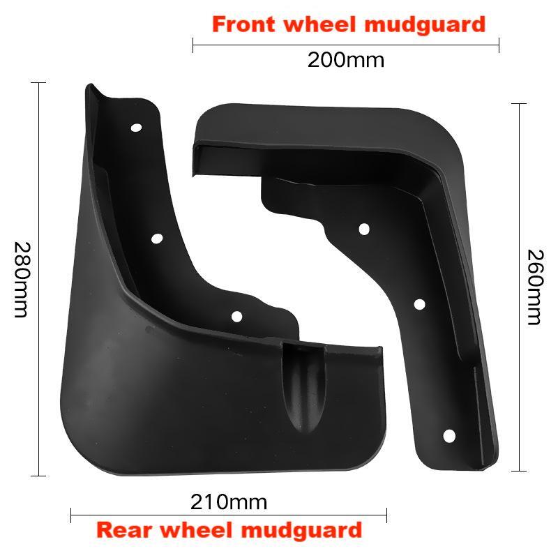 For Mitsubishi Outlander 2023-2024+ 4X Mud Flaps Splash Guard Mudguards ...