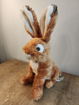 Wildlife Artists, Inc. 10" Plush Realistic JACK RABBIT Conservation ...