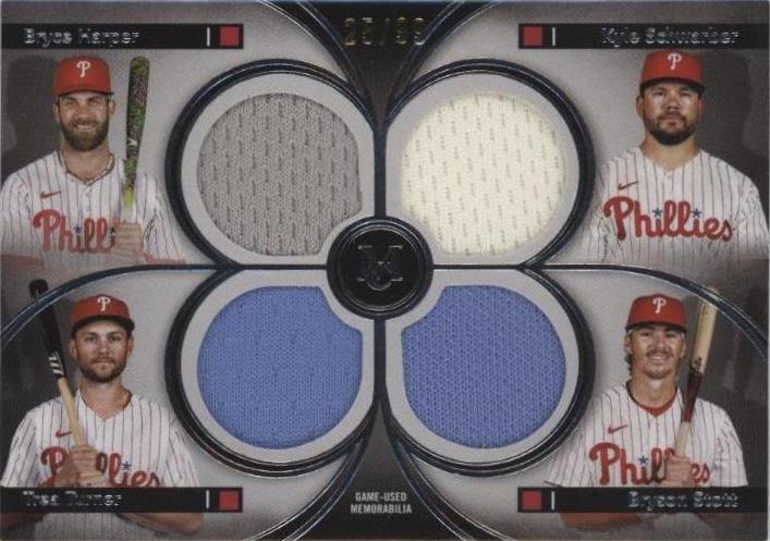 2024 Topps Museum Collection - Four-Player Primary Pieces Quad Relics ...