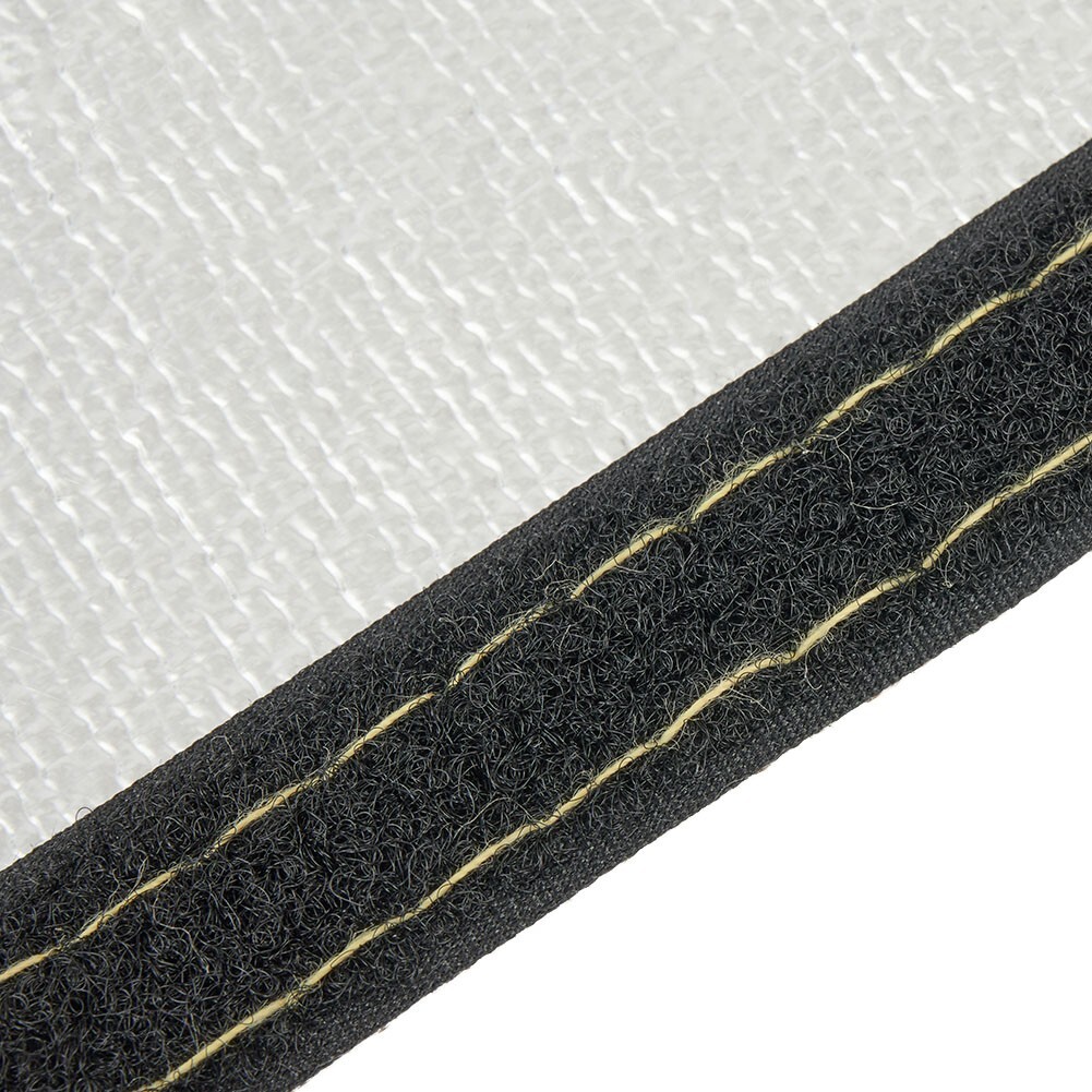 Metallic Heat/Shield Thermal Sleeve Insulated Wire Hose Protect Cover ...