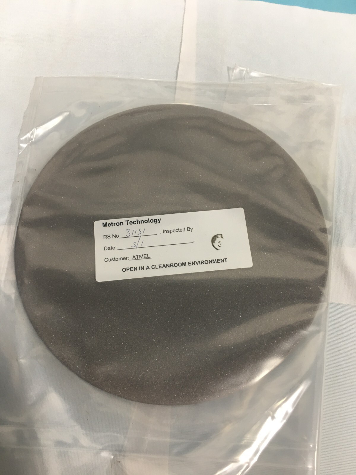 Applied Materials 0020-25256 8" Wafer Process 101 Shutter Disc ASSY ...