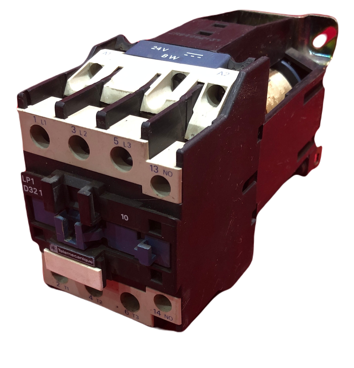 SCHNEIDER ELECTRIC LP1-D3210-BW / LP1D3210BW CONTACTOR, 575 VAC, 32 AMP ...