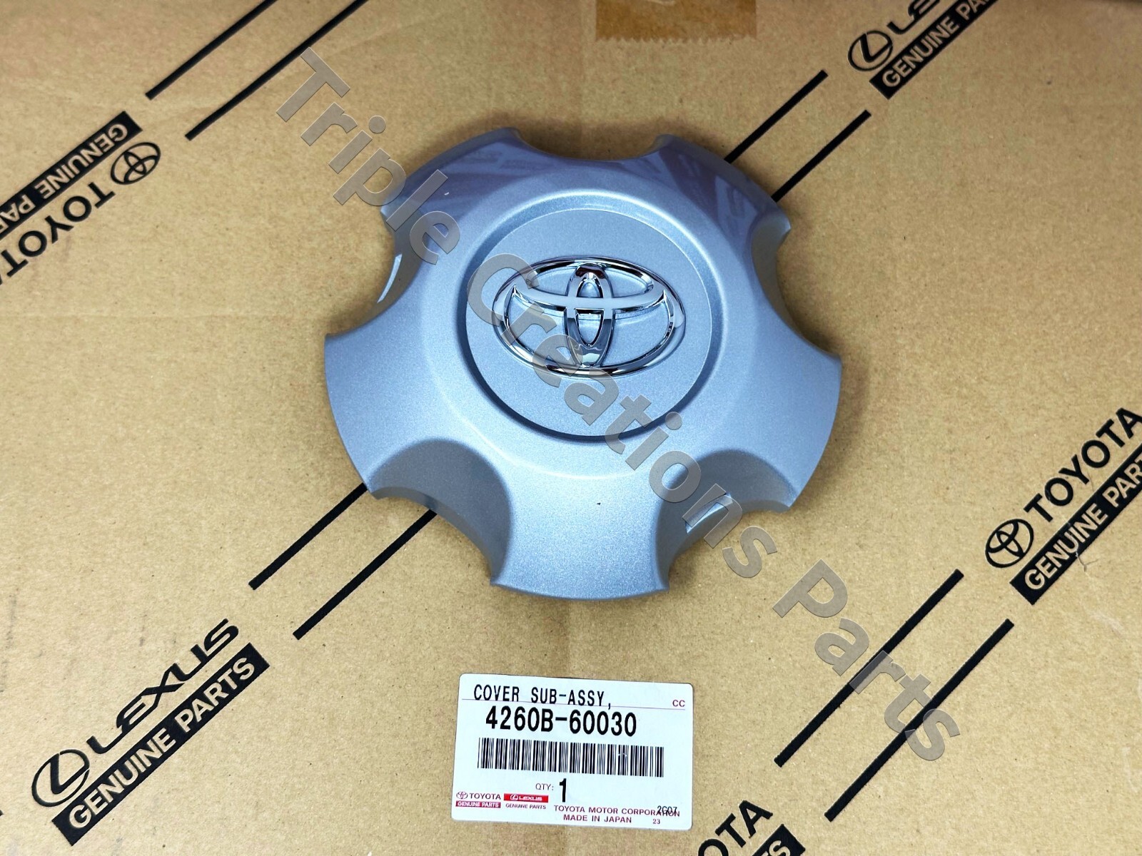 Toyota Genuine 4260B-60030 Ornament Sub-Assy Wheel Hub 4260B60030 OEM ...