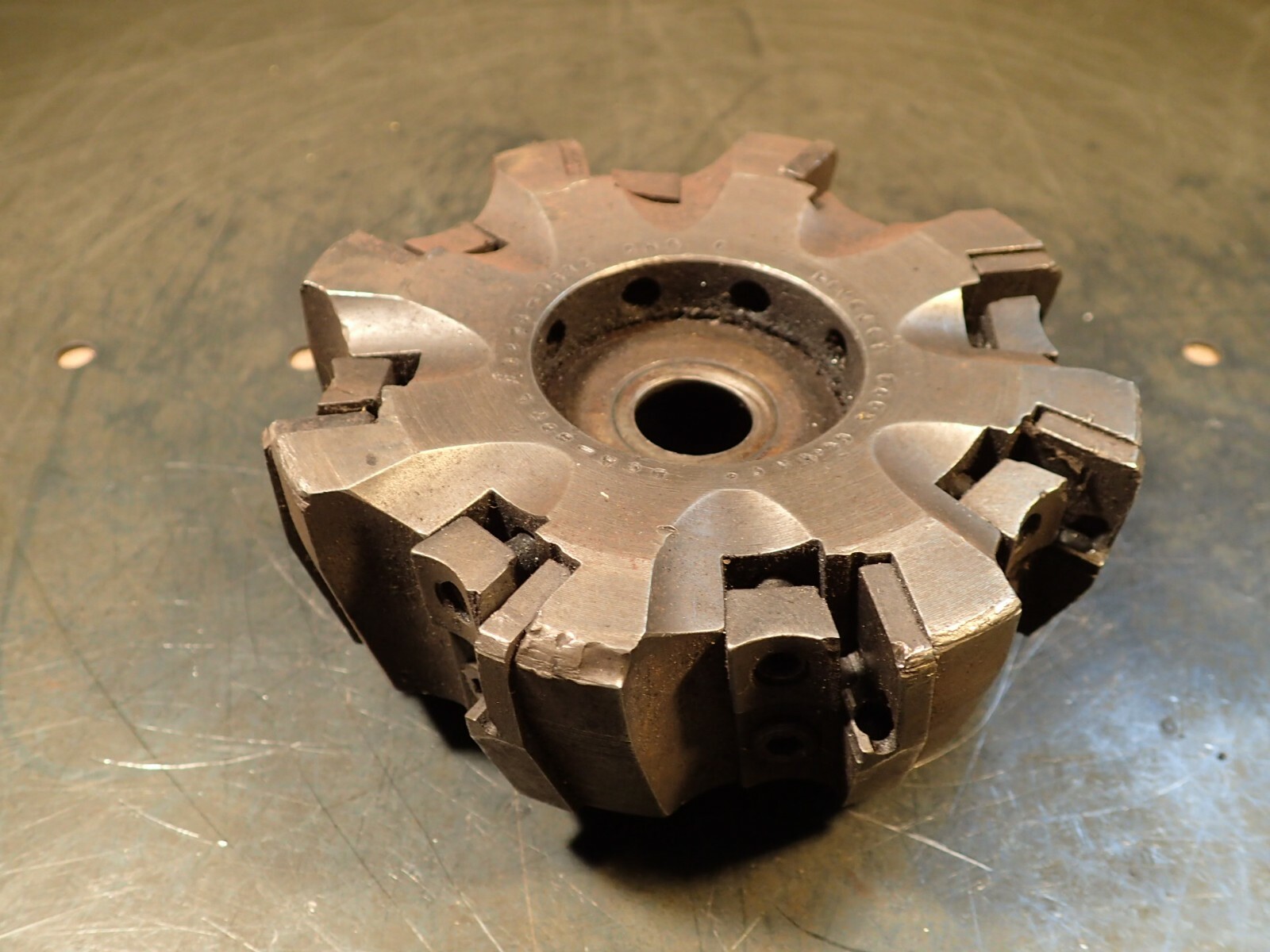Lovejoy DCA-897L 5" Left Hand Indexable Carbide Shell Mill: 1.5" Arbor ...