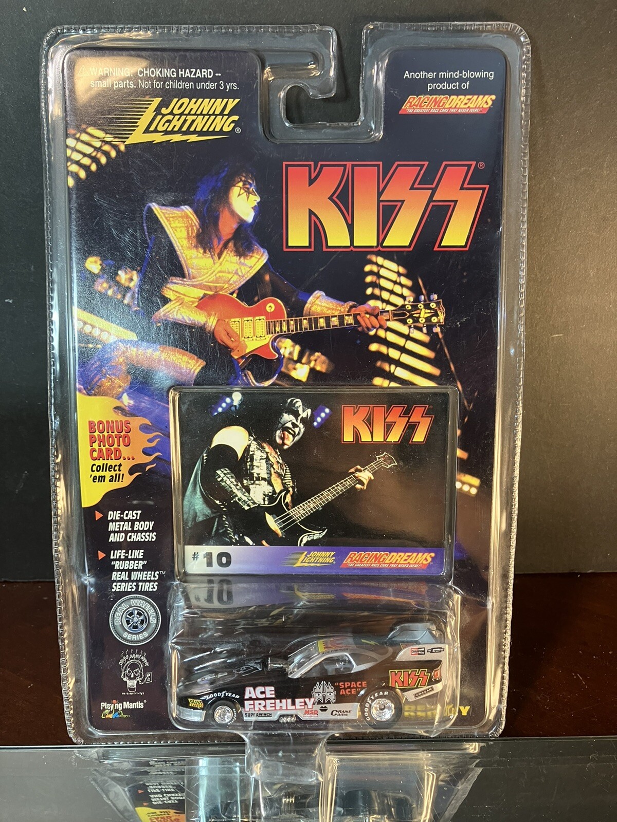 Ace Frehley Kiss Johnny Lightning Racing Dreams 1:64 Funny Car Dragster ...