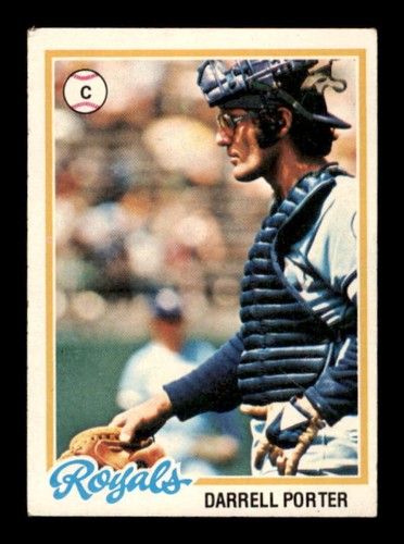 1978 Topps #19 Darrell Porter G Royals 561133 | eBay