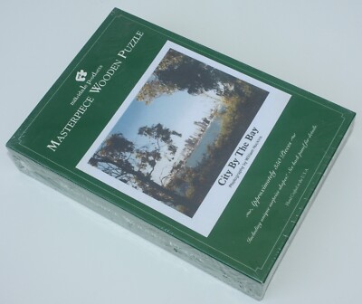 RARE MARIDALE PRODUCTS MASTERPIECE WOODEN JIGSAW PUZZLE CITY BY THE BAY ...