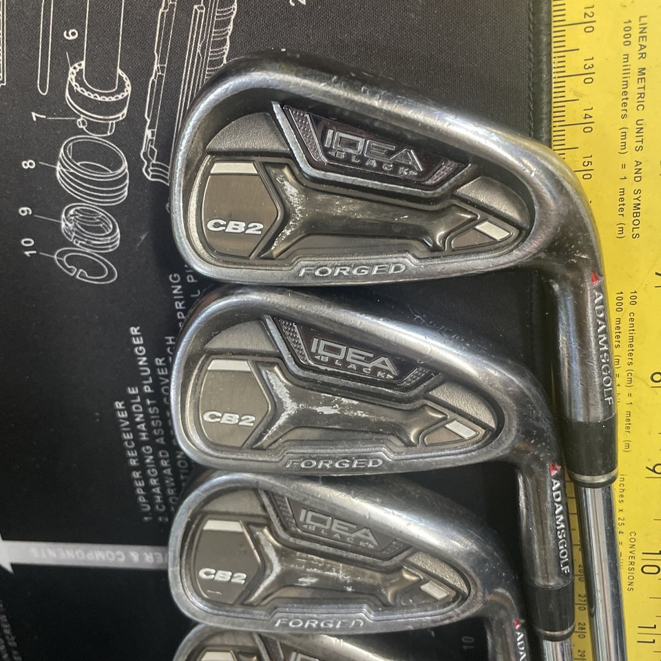 Adamsgolf Idea Black CB2 Irons 5-Pw Iron Set KBS Tour 90 Regular | eBay