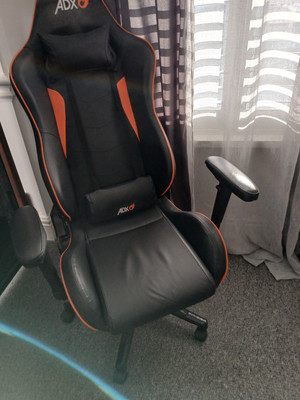 ADX Race19 Gaming Chair - Black,Orange 5017416787390 | eBay UK