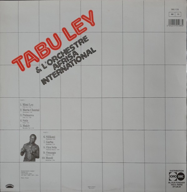 Tabu Ley Rochereau & Orchestre Afrisa L'International - Tabu Ley & L ...
