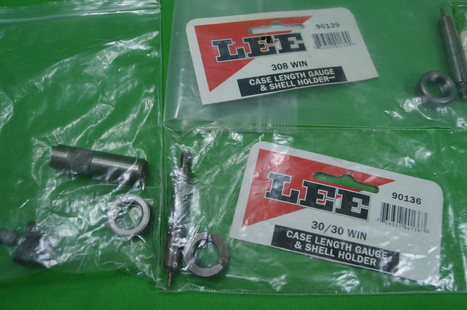 Lot of 7 Lee Case Length Gauge & Shell Holders,Different Sizes,Preowned ...