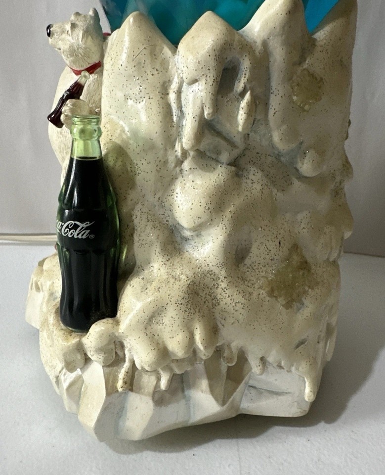 Vintage Limited Edition Coca-Cola Polar Bear Boardin' Bear Lava Lite ...
