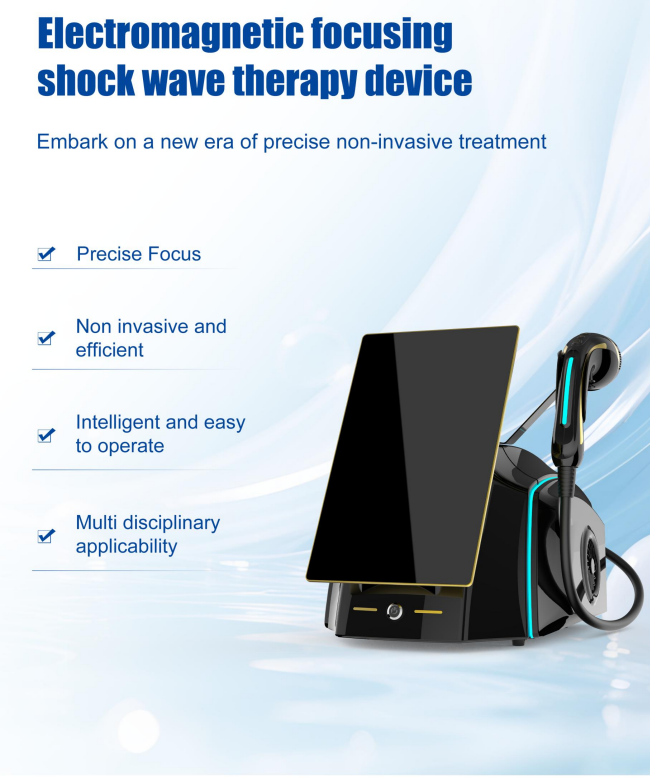 Electromagnetic Focused Shock Wave Therapy Device for Pain Relief fast ...