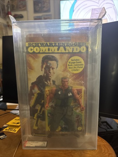 Schwarzenegger Commando 1985 Diamond Toymakers Action Figure NEW SEALED ...