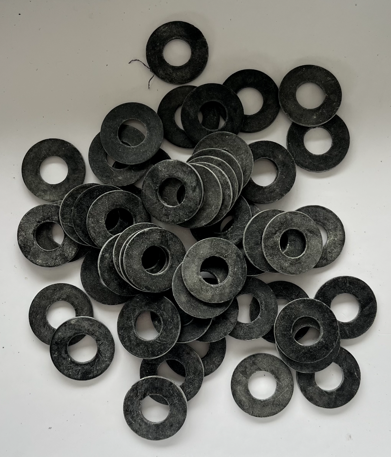 M11- Rubber Washers 25mm O/D X 11.5mm I/D X 1.5mm Thk, various ...