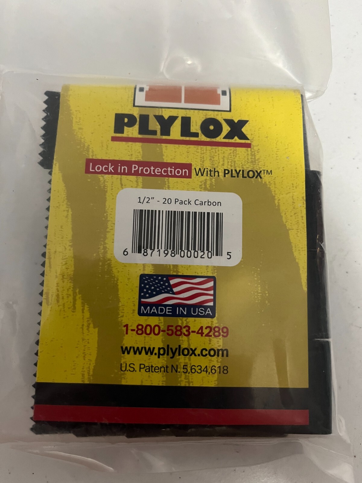 PLYLOX Hurricane Window Clips (Carbon Steel, 1/2") Carbon Steel 1/2 ...