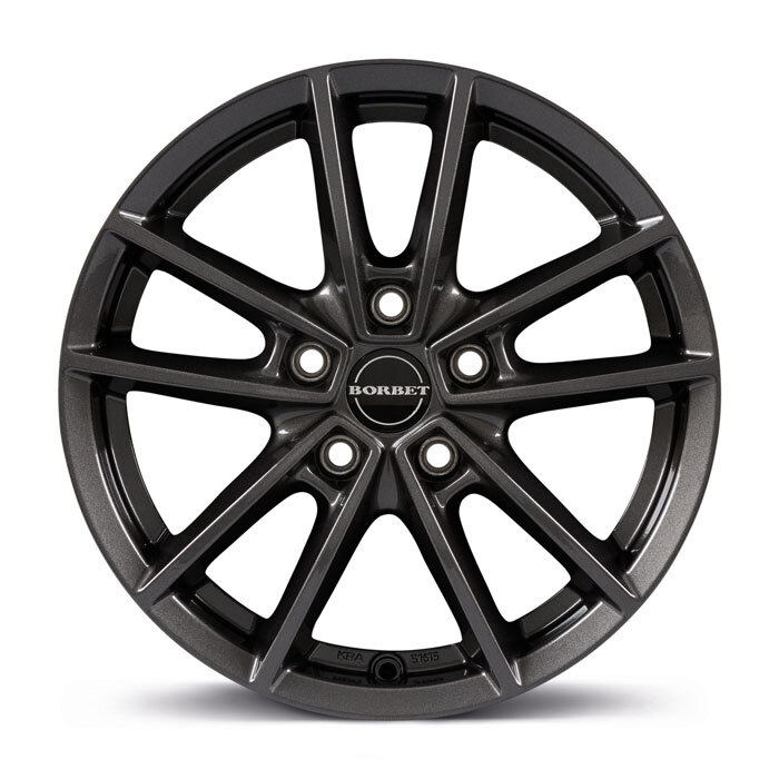4 Borbet Wheels W 8x19 ET48 5x114,3 for Hyundai Grand Santa Fe i20 N ...