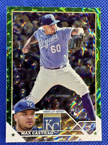2023 #251 Max Castillo Topps Series 1 Baseball Green Foil RC 416/499 ...