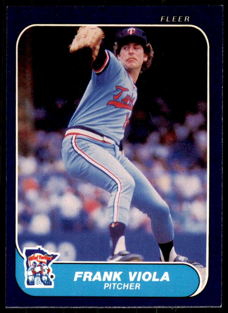 1986 Fleer.. Frank Viola . Minnesota Twins. #408 | eBay