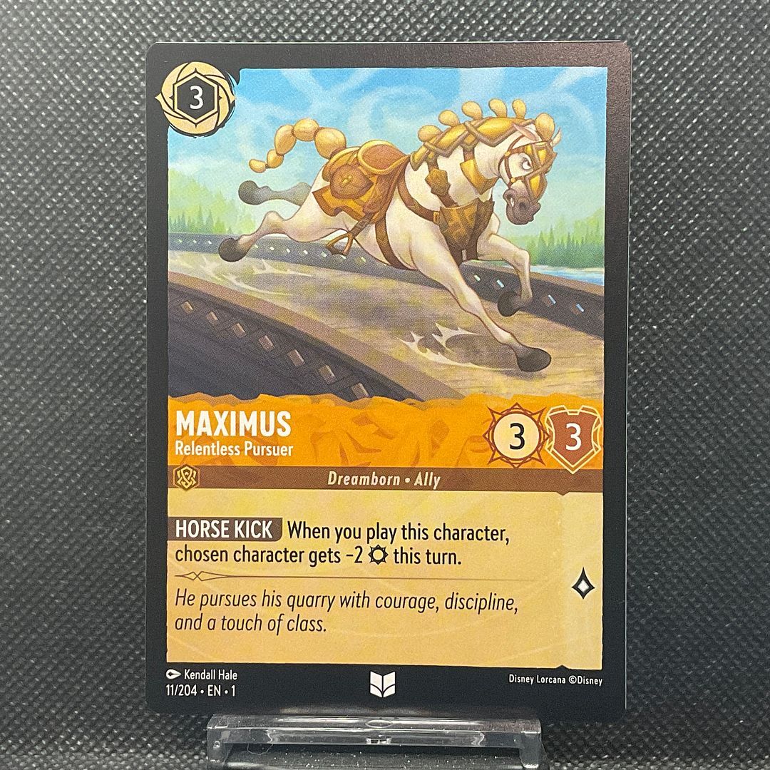 Disney Lorcana Maximus - Relentless Pursuer #11/204 Uncommon The First ...