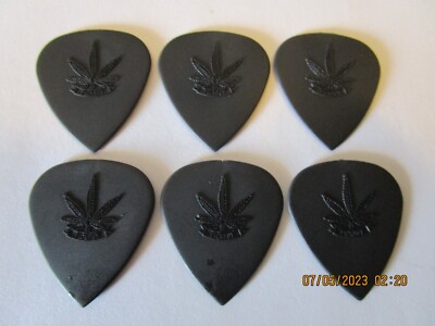 6 PICKBOY 0.88mm Hi-Modulous Carbon Nylon Reefer Guitar Picks #1071 | eBay