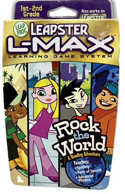 Leapster L-Max Rock The World A Reading Adventure Leapfrog Learning ...
