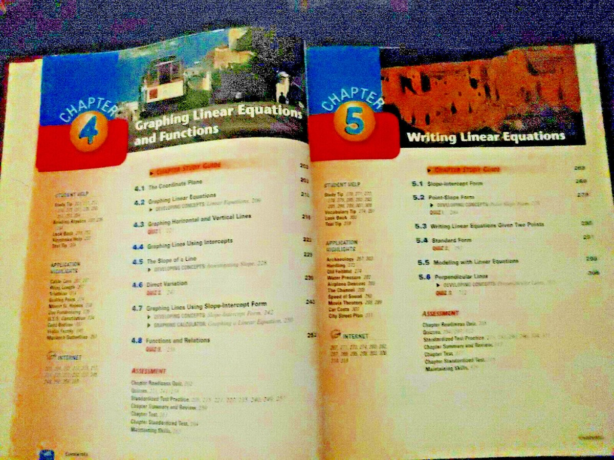 Algebra 1 Equations Answers