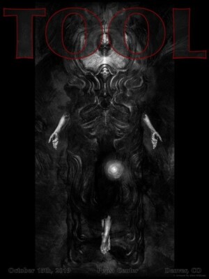 Tool Poster by Allen Williams – Denver, CO Pepsi Center (10/15/19 ...