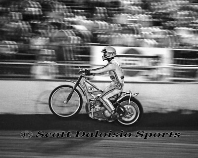 1980S MIKE BAST 8 X 10 COSTA MESA SPEEDWAY MOTORCYCLE PHOTO | eBay