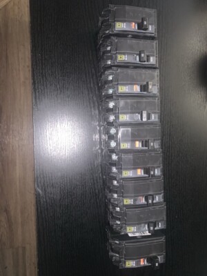 Square D QO220CP Miniature Circuit Breaker - 20 A, 2 Pole, 120/240 VAC ...