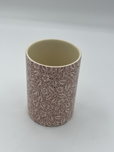Vintage Mason's Crabtree & Evelyn Ironstone Red & White Cup/Toothbrush ...