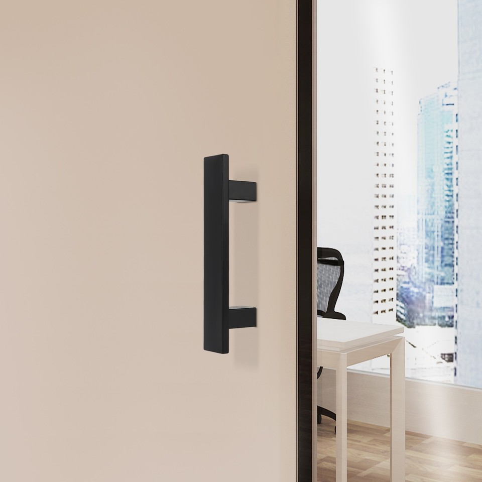 H-shaped Stainless Steel Sliding Door Handle, Double Sided Push Pull ...