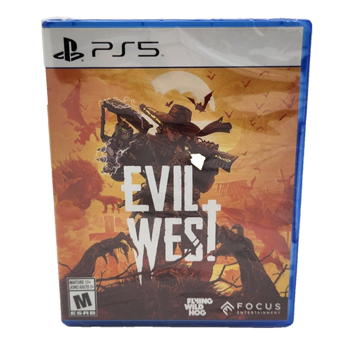 Evil West - Playstation 5 / PS5 Brand New Factory Sealed - RARE USA ...