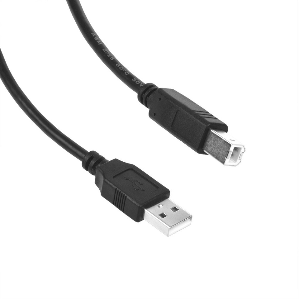 6ft USB Cable For Epson Expression ET-2650 ET2750 ET3700 ET7750 EcoTank ...