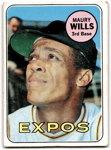 1969 Topps (D) Maury Wills Montreal Expos #45 | eBay