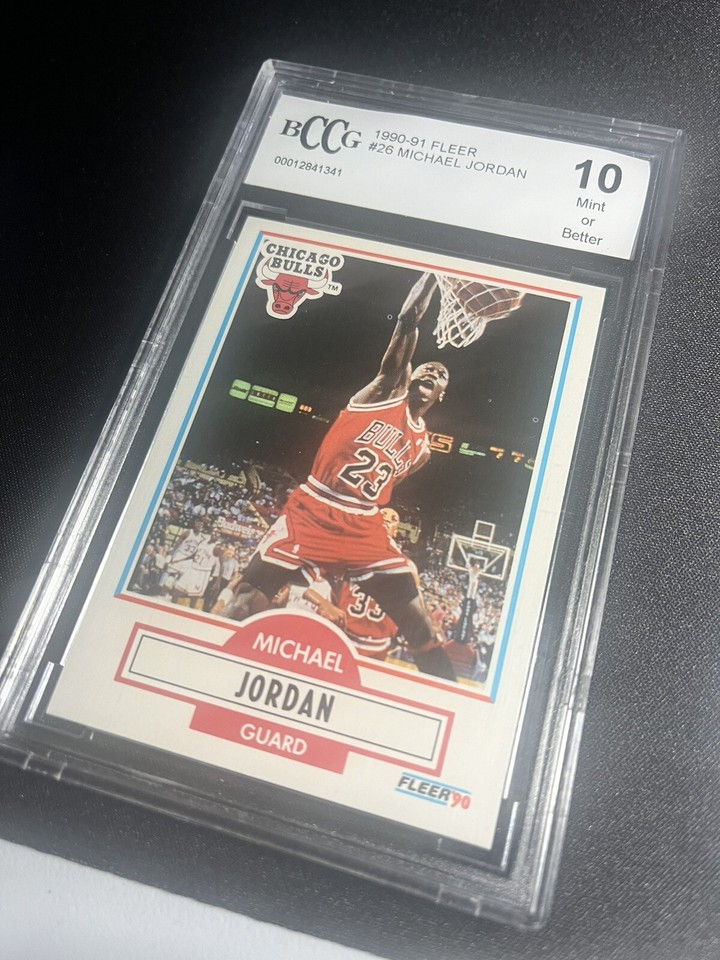 RARE ERRORS🔥1990 FLEER MICHAEL JORDAN 2 PRINT ERRORS ON ICONIC ...