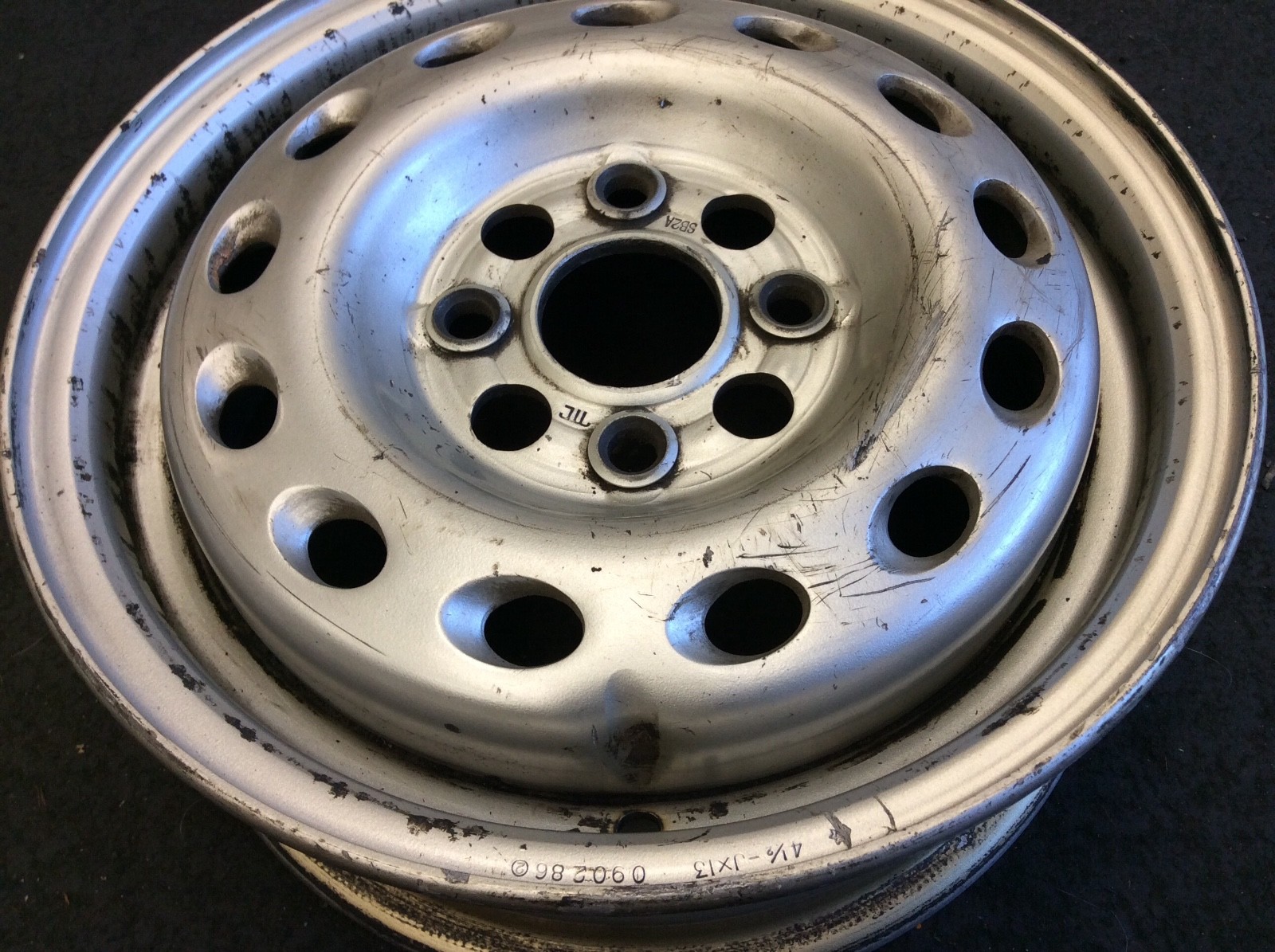 86 87 1986 1987 CRX Aluminum Alloy Wheel Rim 13x4-1/2 13 Spoke Kanai ...