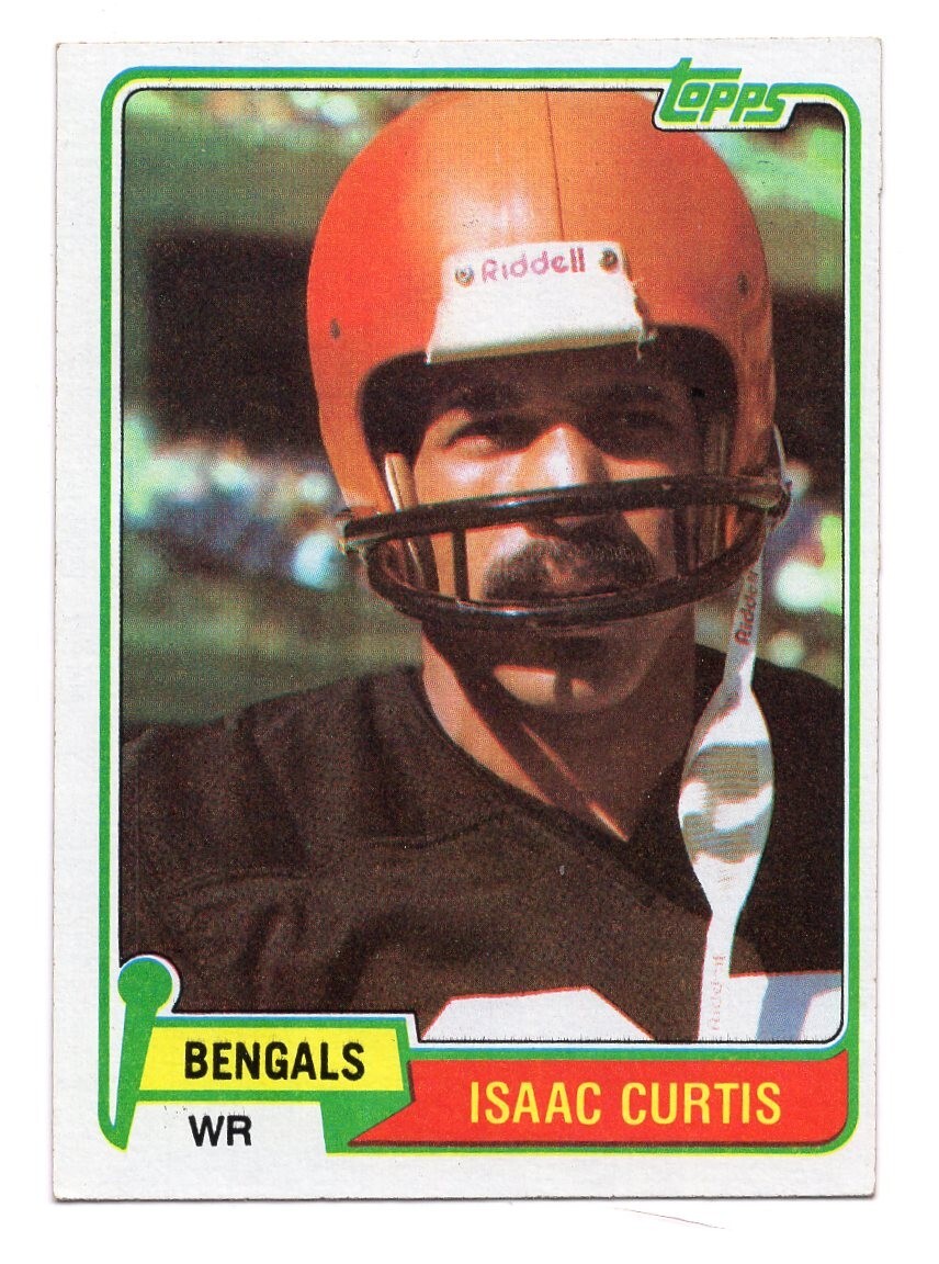 1981 Topps Football Card #305 ISAAC CURTIS | eBay
