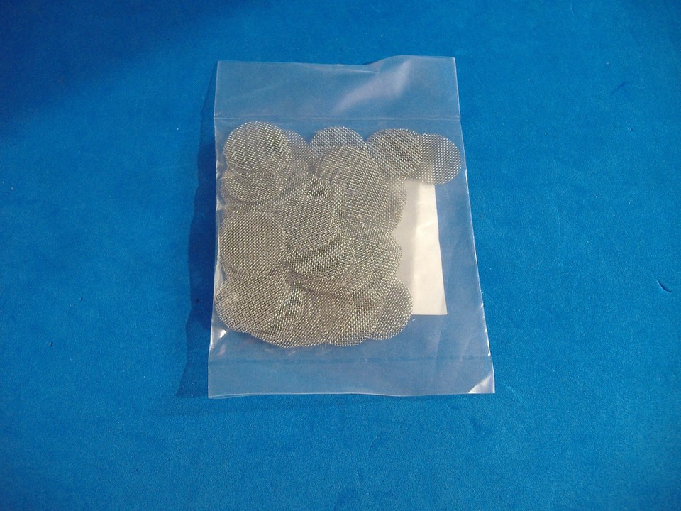 LARGE LOT OF 100 PIECE FAUCET AERATOR SCREENS 3/4" (0.75") 60 MESH USA ...