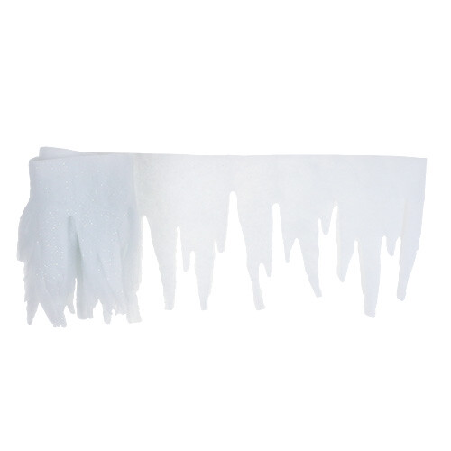 CHRISTMAS FAKE SNOW BLANKET OR ICICLE DRAPE FRINGE WINDOW DECORATIONS ...