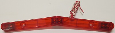 Jammy V-Shaped Led Id Bar Light With 7 Degree Bend For Marine Trailers ...