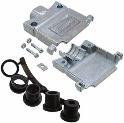 980-2000-347, ITT Cannon, 25 Position 2 Piece Backshell Connector 180 ...